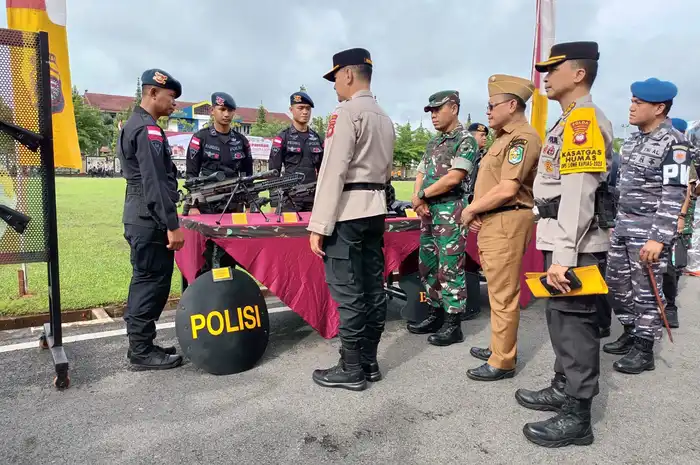 Polda Kalbar Siagakan Lebih dari 700 Personil di Operasi Liong Kapuas 2025 - Sonora.id