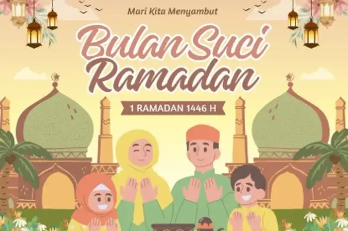 20 Poster Tarhib Ramadhan 2025 yang Menarik, Unduh Secara Gratis - Sonora.id