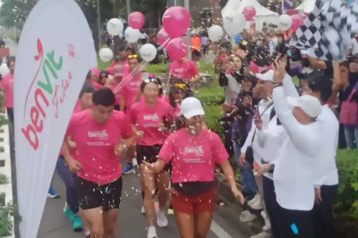BenVit Fiber Plus Collagen Meriahkan CFD Sudirman dengan Fun Run ...