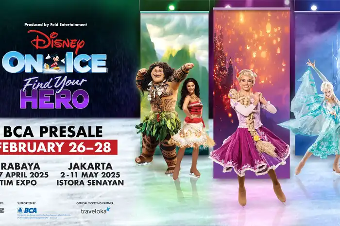 Jadwal, Cara Beli dan Harga Tiket 'Disney On Ice' Jakarta dan Surabaya ...