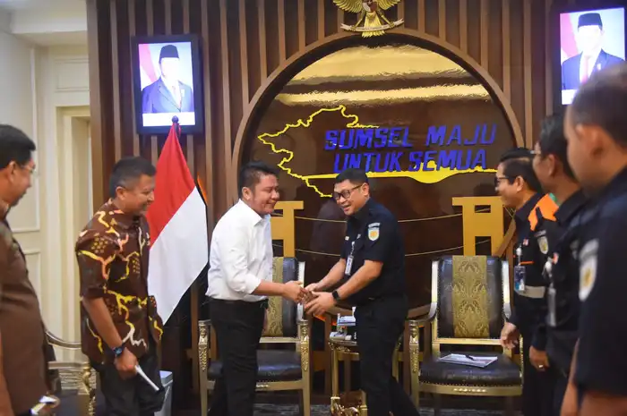 Gubernur Herman Deru Apresiasi PT KAI atas Pengembangan Infrastruktur Jalur Kereta Api Logistik ...