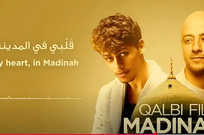 Lirik Lagu dan Terjemahan Qalbi Fil Madinah - Maher Zain ft Harris J - Sonora.id