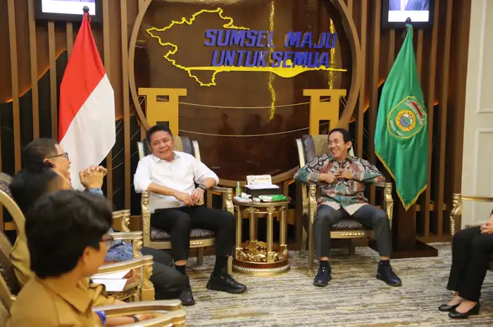 Gubernur Herman Deru Dukung Pengembangan dan Peningkatan Produksi PTBA - Sonora.id