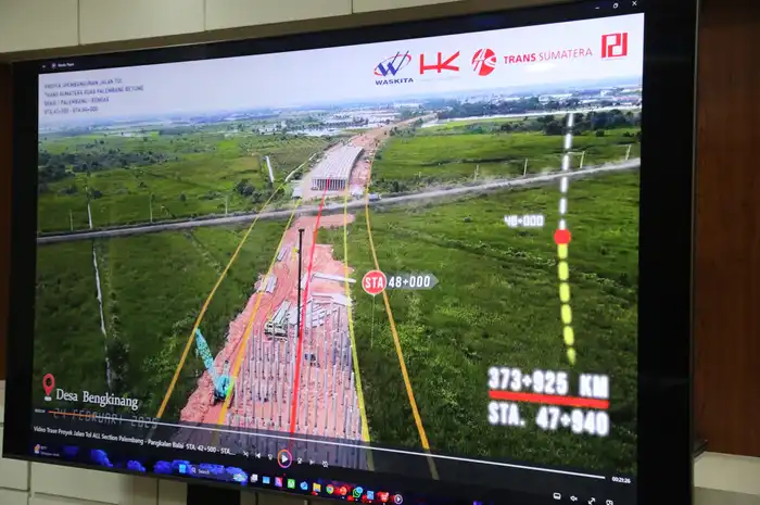 Gubernur Herman Deru Pimpin Rapat Percepatan Pembangunan Tol Palembang-Betung - Sonora.id