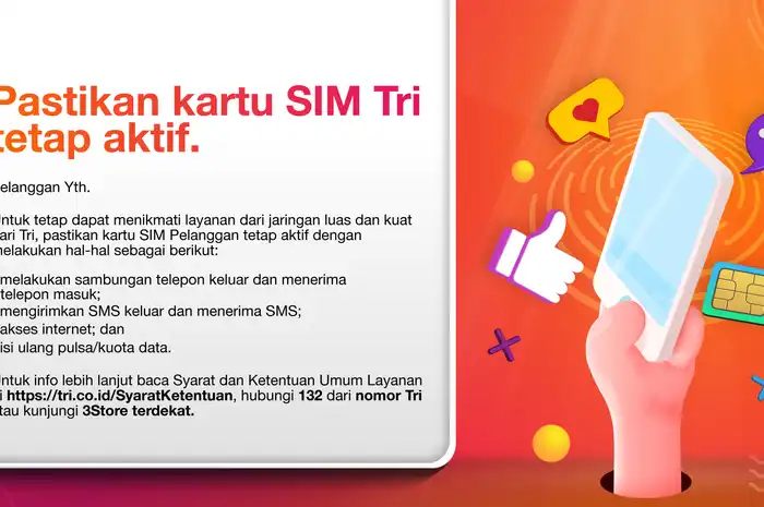 4 Cara Mengecek Masa Aktif Kartu Tri (3) dengan Mudah, Jangan Lupa Cek ...