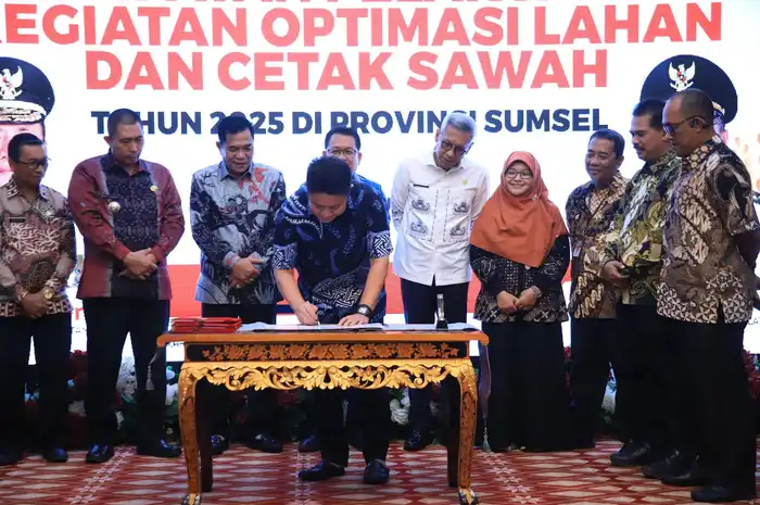 Gubernur Sumsel Herman Deru Percepat Program Opla dan Cetak Sawah Baru Dukung Swasembada Pangan ...