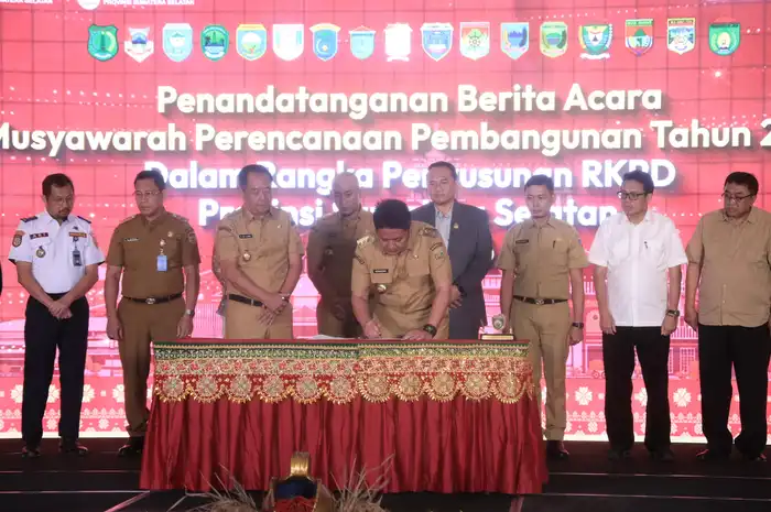 Gubernur Herman Deru Tegaskan Pentingnya Perencanaan Berbasis Data di Musrenbang Sumsel 2025 ...