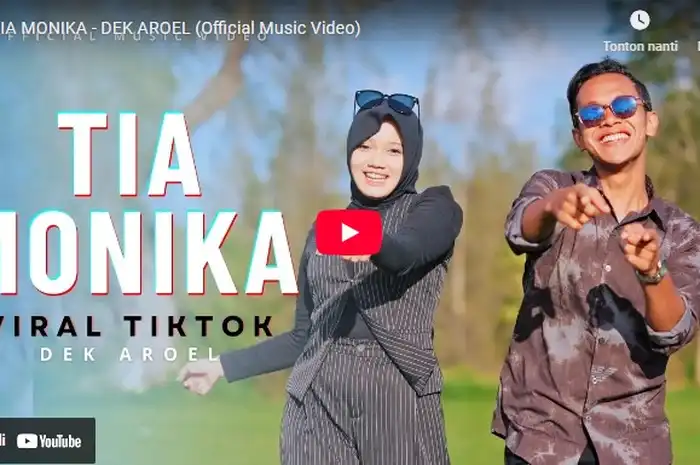 Lirik Lagu Tia Monika - Dek Aroel, Viral di TikTok - Sonora.id