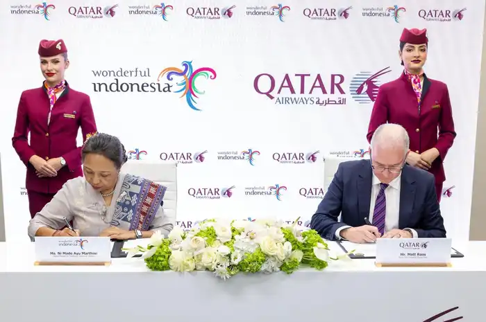 Kementerian Pariwisata Gandeng Qatar Airways Perluas Promosi Pariwisata ...