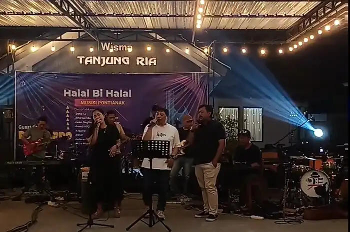 Sejumlah Musisi Pontianak Tampil di Acara Halal Bihalal Sekaligus ...