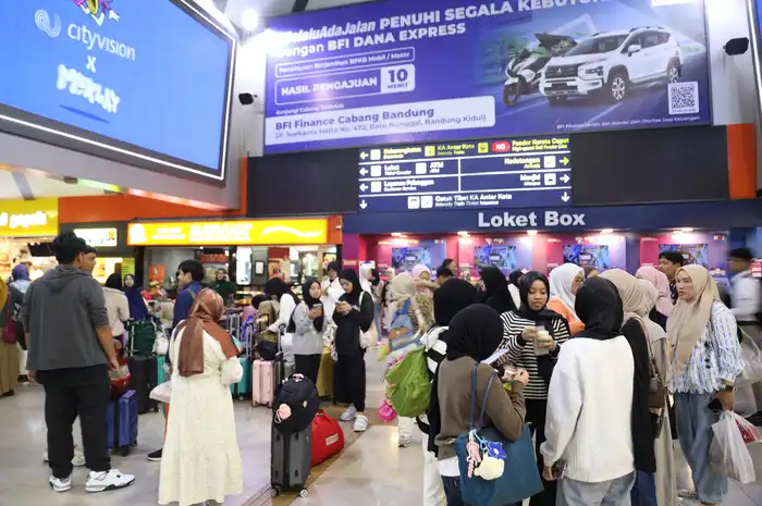 Libur Panjang Kenaikan Isa Almasih, Lebih dari 123 Ribu Penumpang Naik Kereta dari Daop 2 ...