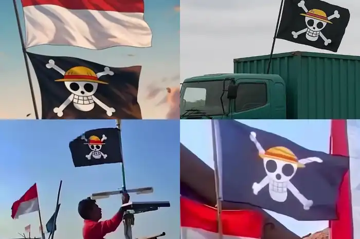 Apa Makna dan Arti Bendera One Piece yang Berkibar Jelang HUT RI? - Sonora.id