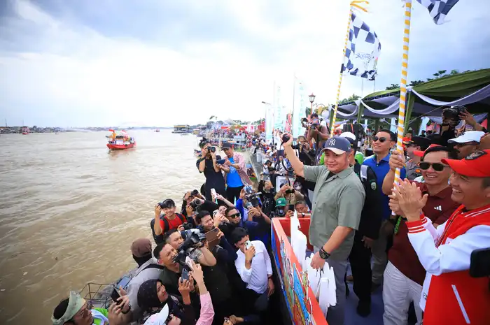 Festival Perahu Bidar Palembang 2025 Meriah di Sungai Musi - Sonora.id