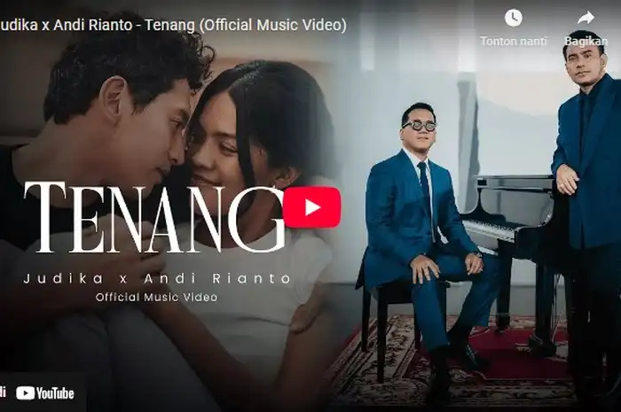 Lirik Lagu 'Tenang' - Judika featuring Andi Rianto - Sonora.id