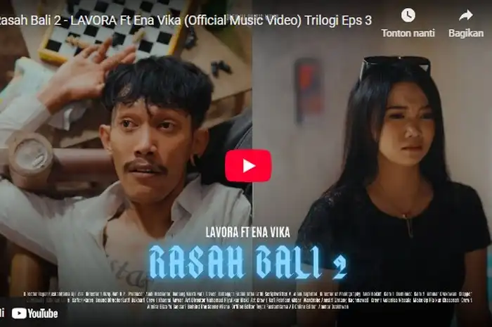 Lirik Lagu Rasah Bali 2 - LAVORA Ft Ena Vika - Sonora.id