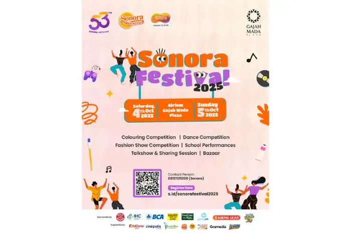 Sonora Festival 2025 Hadir di Gajah Mada Plaza 4–5 Oktober 2025 - Sonora.id