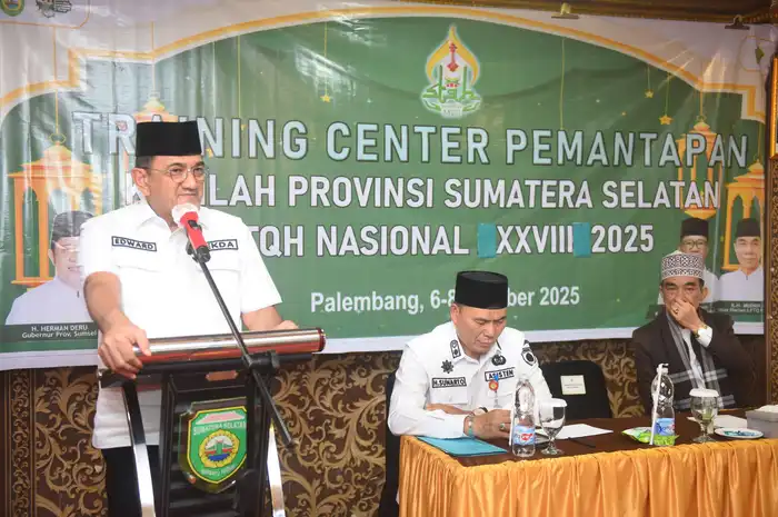 Penuh Doa dan Air Mata, 22 Qori-Qoriah Sumsel Siap Berlaga di STQH Nasional 2025 - Sonora.id