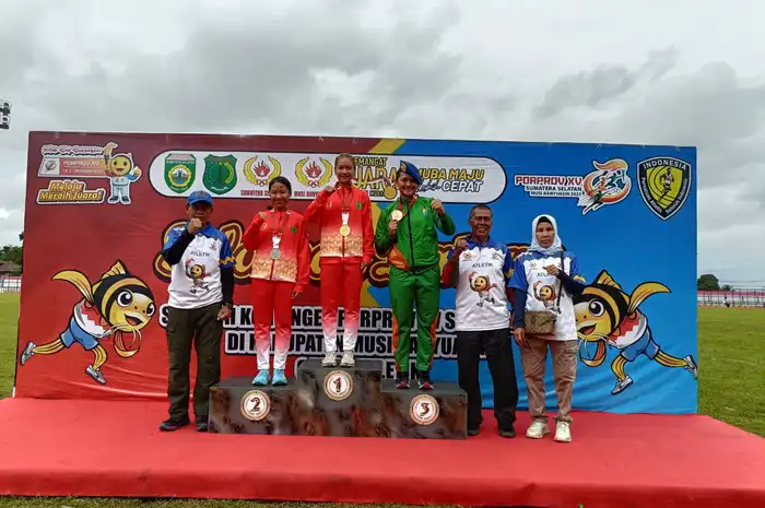 Membanggakan! Dua Atlet Putri Muba Raih Emas dan Perak di Lomba Lari ...