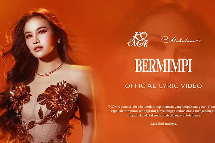 Lirik Lagu Bermimpi - Mahalini dengan Maknanya - Sonora.id