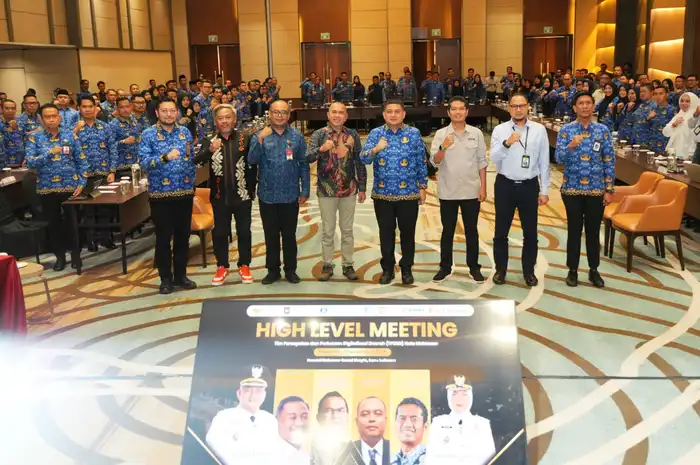 High Level Meeting TP2DD 2025, Pemkot Makassar Pacu Perluasan ...