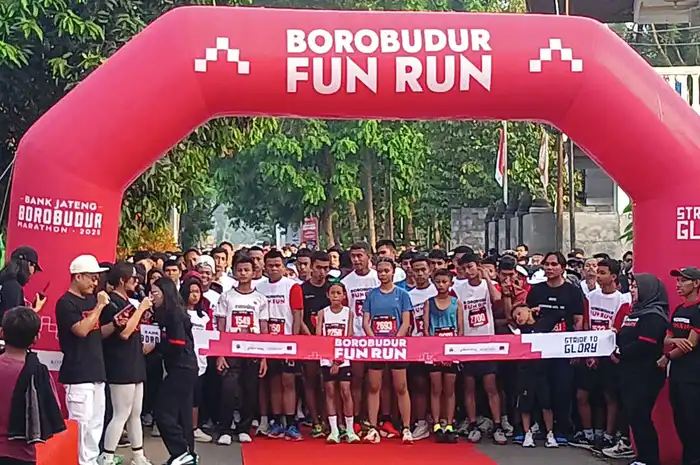 Menghadirkan Borobudur Fun Run bagi Pencipta Semangat di Jalur Lari Bank Jateng Borobudur ...