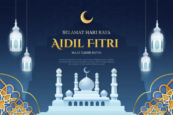 40 Ucapan Idul Fitri Bahasa Arab 2026 yang Islami, beserta Artinya ...