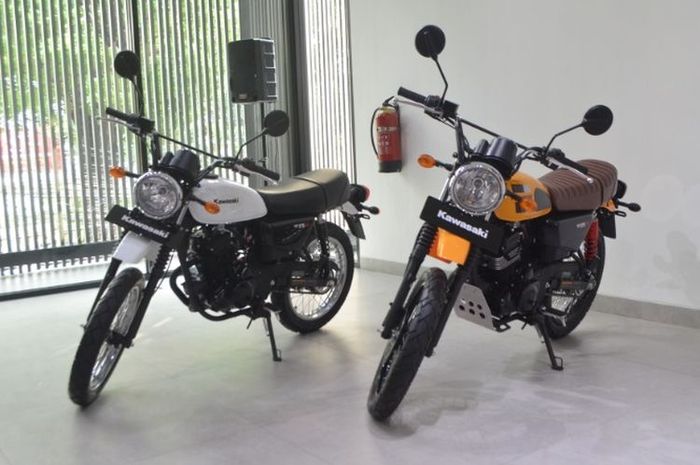 Resmi Meluncur di Indonesia, Inilah Spesifikasi Kawasaki W175 TR ...