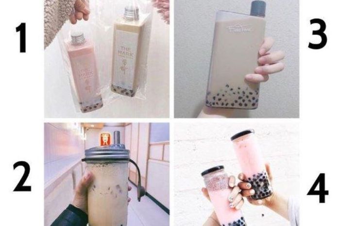 Tes Kepribadian, Botol Boba Mana yang Menurut Anda Paling Estetik ...