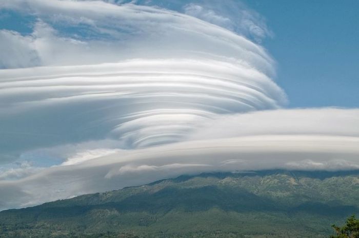 Awan Menyerupai Angin Puting Beliung di 3 Gunung, Ini Penjelasan BMKG ...