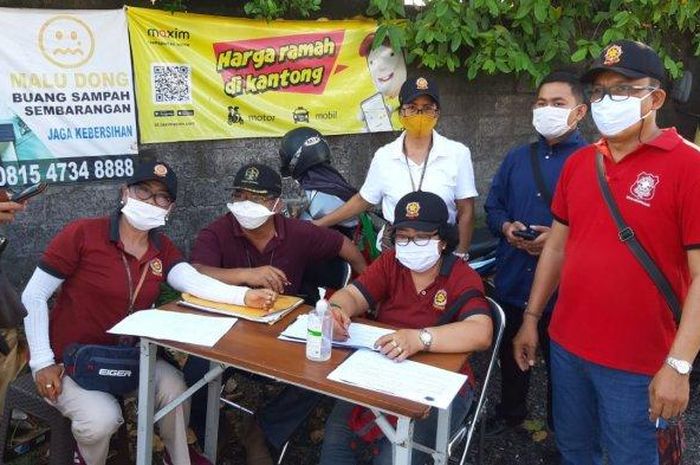 Razia Masker di Padangsambian Kaja Denpasar, Jaring 29 Pelanggar - Sonora.id