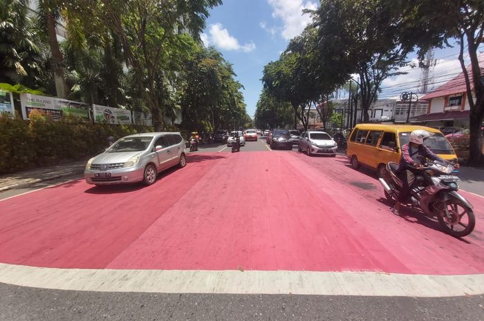 Marka Merah di Ruas Jalan Banjarmasin Mulai Disosialisasikan. Berikut ...