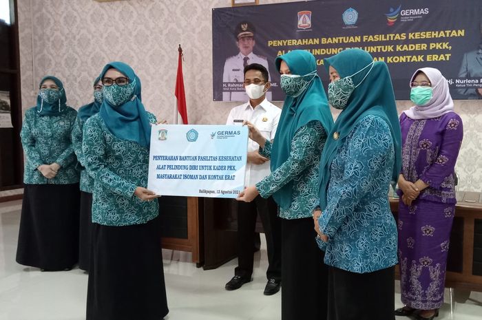 Rahmad Masud: Bantuan APD bagi TP PKK Balikpapan, Guna Membantu Warga ...