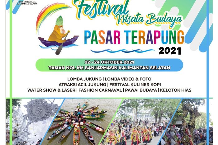 Sempat Ditunda, Festival Wisata Budaya Pasar Terapung Akhirnya Digelar ...