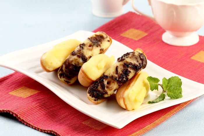 Resep Takjil Untuk Buka Puasa, Ini Cara Membuat Pukis Pandan Kelapa ...