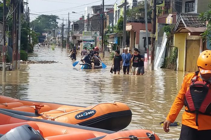 12 Titik Banjir Kiriman yang Melanda Kawasan Bekasi Sejak Tadi Pagi ...