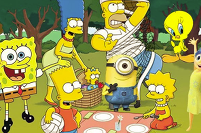 Alasan Dibalik Banyaknya Karakter Kartun Berwarna Kuning, Penasaran ...