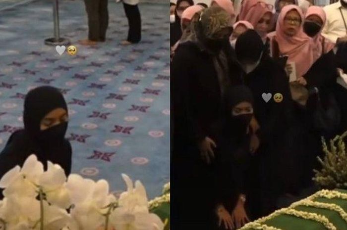 Haru! Nabila Ishma Kekasih Eril Tak Kuasa Menahan Tangis di Hadapan ... Haru! Nabila Ishma Kekasih Eril Tak Kuasa Menahan Tangis di Hadapan ...