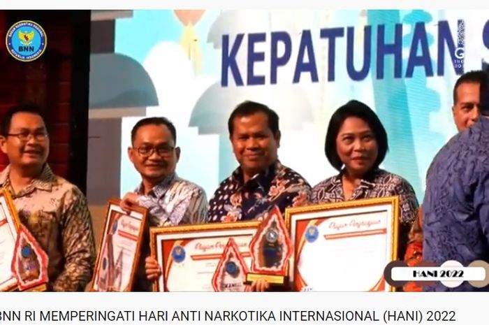 Kemendikbudristek Terima Penghargaan P4GN dari BNN - Sonora.id