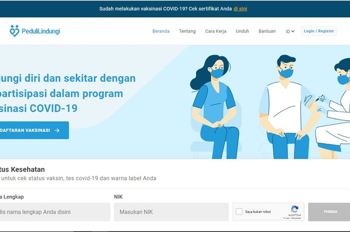 Cara Download Sertifikat Vaksin Booster Di Aplikasi Pedulilindungi