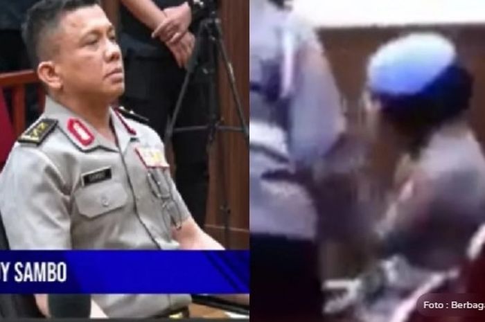 Viral Polwan Menangis di Momen Sidang Etik Ferdy Sambo, Rita Yuliana? - Sonora.id