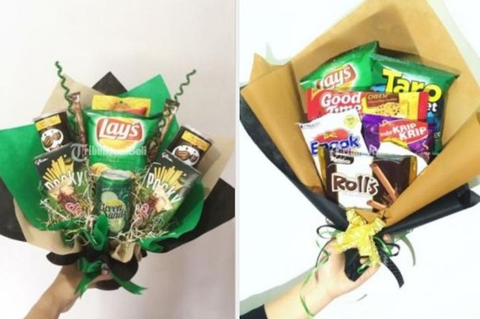 5 Cara Membuat Buket Hari Guru yang Mudah, Buket Snack Hingga Hijab ...