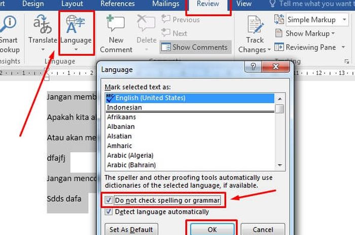 Berikut Ini 4 Cara Menghilangkan Garis Merah di Word, Mudah dan Cepat ... Berikut Ini 4 Cara Menghilangkan Garis Merah di Word, Mudah dan Cepat ...