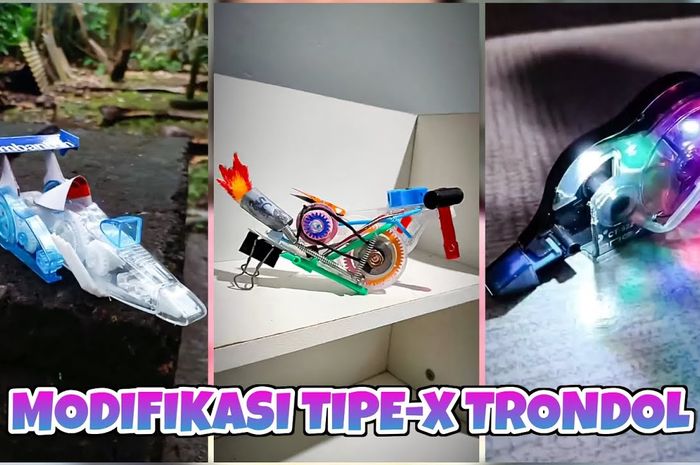 Cara Membuat Mainan Tipe X Trondol yang Lagi Viral! Keren dan Super ...