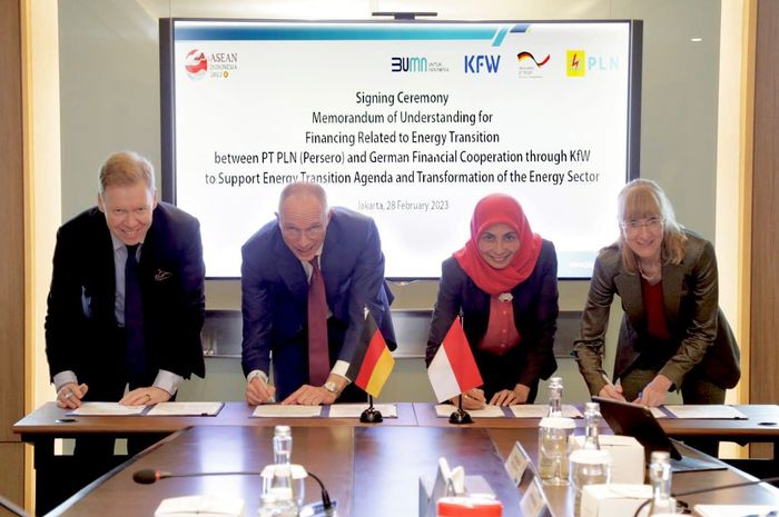 PT PLN (Persero) Tandatangani (MoU) Pembiayaan dengan Bank Jerman - Sonora.id