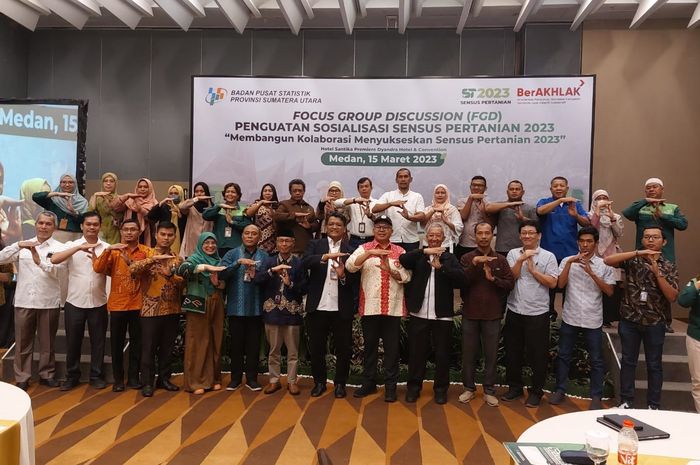 BPS Provinsi Sumut Gelar FGD Penguatan Sosialisasi Sensus Pertanian ...