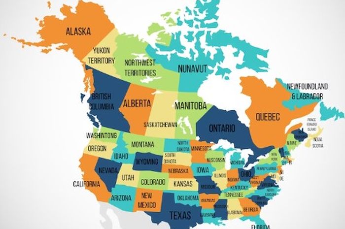 Benua Amerika: Pembagian Wilayah, Letak, dan Perbatasan - Sonora.id