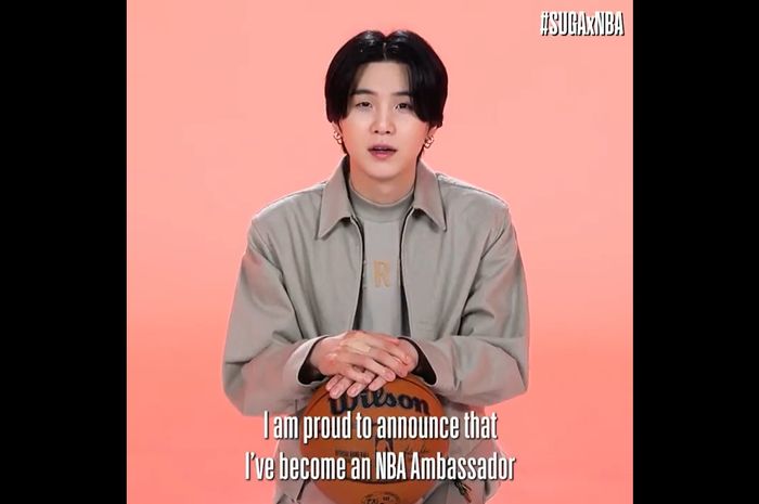 Karena Kecintaannya dengan Basket, Suga BTS Menjadi NBA Ambassador ...
