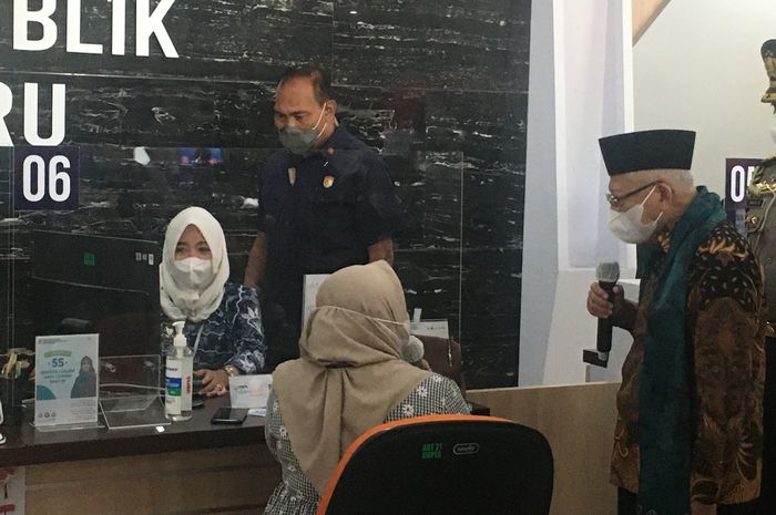 Wapres Kunjungi Mall Pelayanan Publik Banjarbaru, Kalsel - Sonora.id