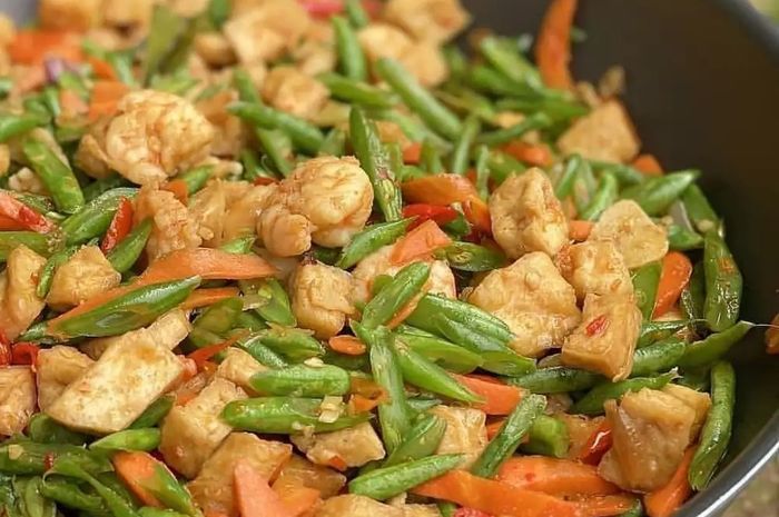 Menu Simple Untuk Berbuka Puasa: Ini Resep Tumis Buncis Tahu - Sonora.id