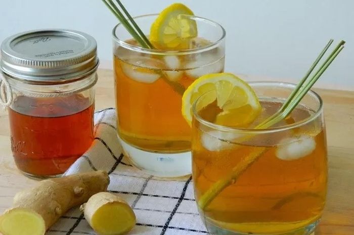 Resep Membuat Minuman Herbal Es Jahe Sereh Madu yang Bikin Sehat ...